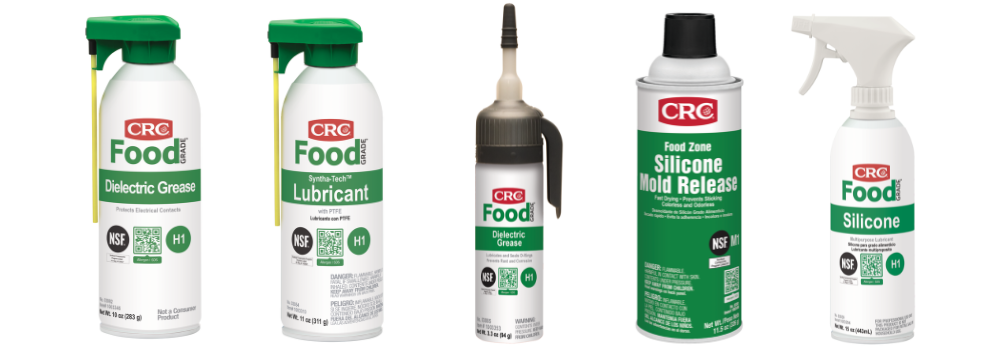 Food-safe maintenance products to keep production moving
