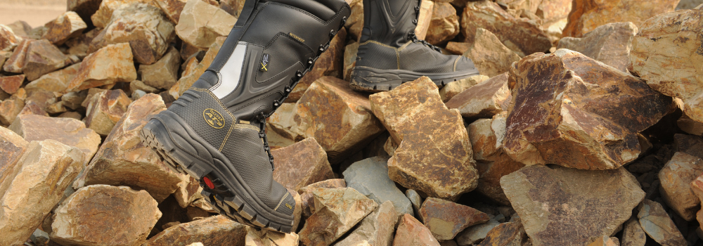 Stepping up miner safety with the right work boots